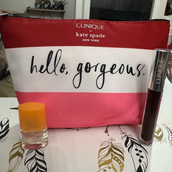 Clinique | Accessories | Clinique X Kate Spade Bag Wfull Size Black ...